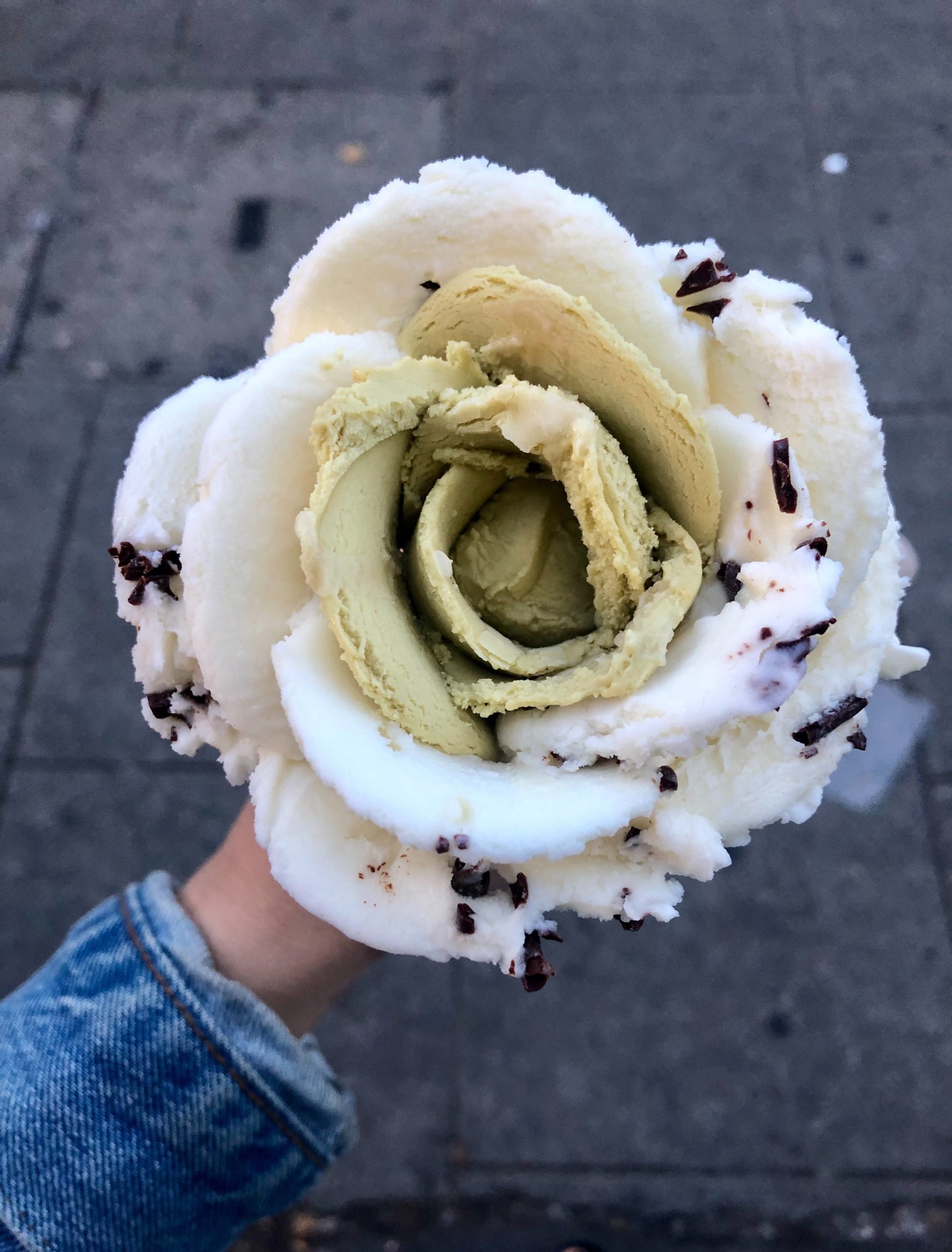 Las diferencias de un gelato, helado, nieve y sorbete