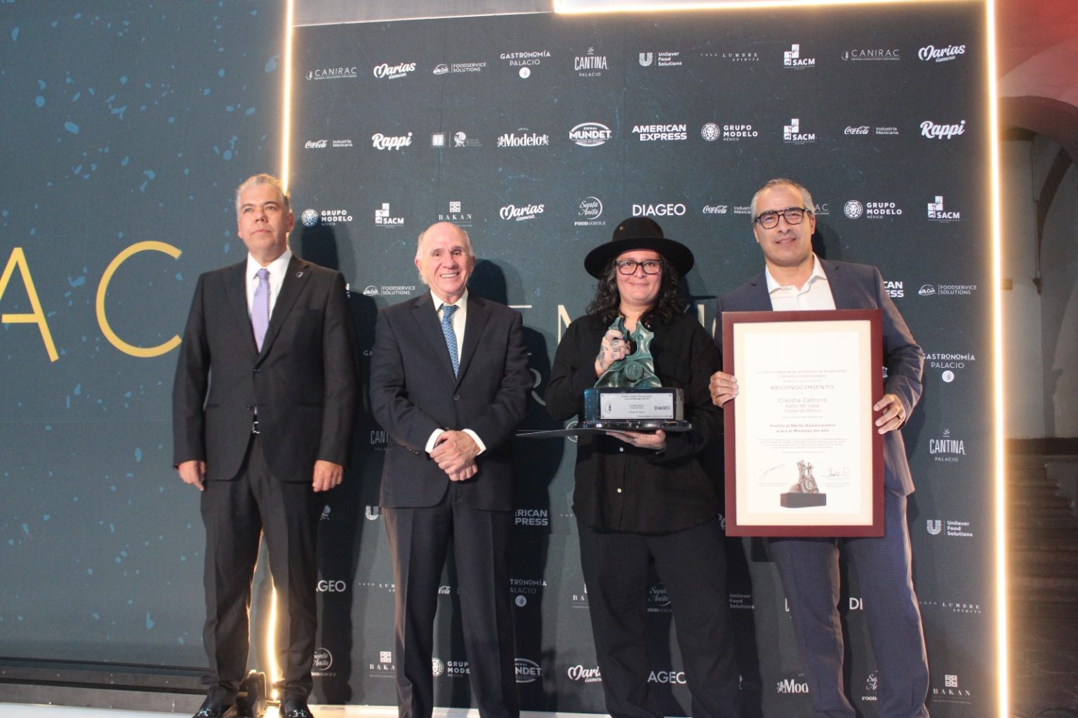 Conoce a los ganadores del Premio al Mérito Restaurantero 2024