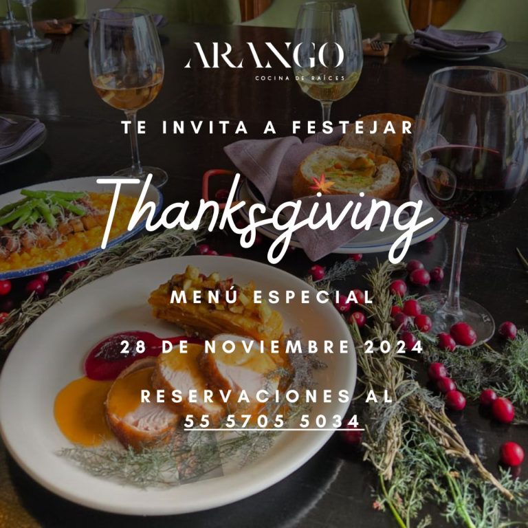 Seis menús para celebrar Thanksgiving que no te puedes perder ...